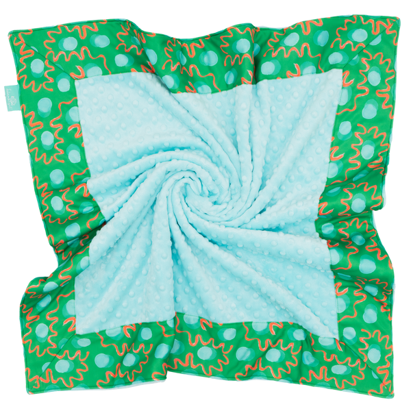 Emerald Fete with Saltwater Minky Baby Blankie – Leland gal